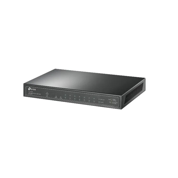 Switch TP-LINK TL-SG1210P Gigabit/10x RJ45/10/100/1000Mbps/1xSFP/8xPoE+/Desktop metalno kuciste