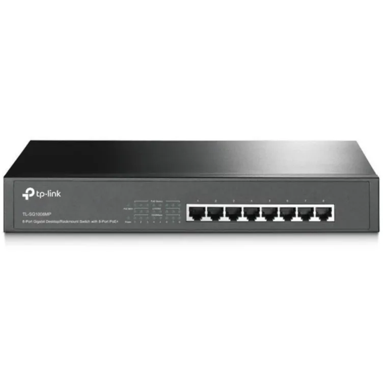 Switch TP-LINK TL-SG1008MP Gigabit/8x RJ45/10/100/1000Mbps/8x PoE+/Rackmount metalno kucište