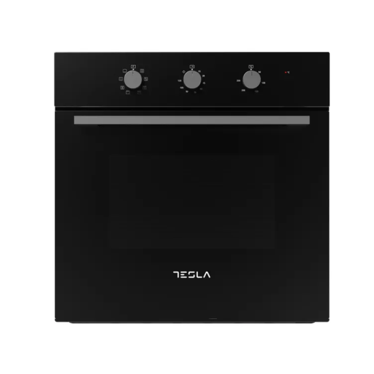 Ugradna rerna TESLA BO600MB ventilatorska/65L/mehanicka/crna