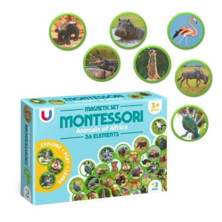 Montessori set magneta zivotinje africkog kontinenta ( 104/200284 )