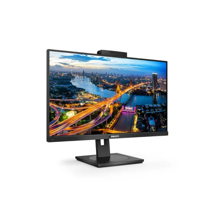 Monitor PHILIPS 243B1JH/00 23.8"/IPS/1920x1080/75Hz/4ms/HDMI,DP,USB/VESA/kamera/zvucnici/crna