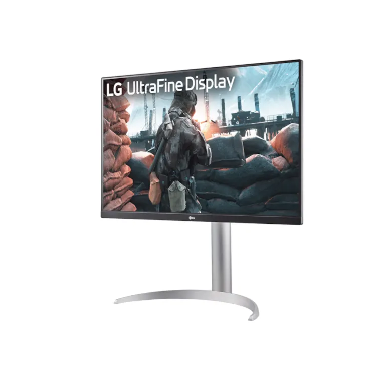 Monitor LG 27UP650K-W 27"/IPS/3840x2160/60Hz/5ms GtG/HDMIx2,DP/Freesync/pivot,visina/srebrna