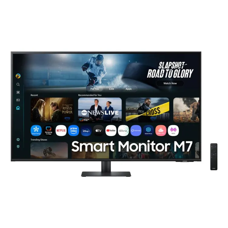 Monitor SAMSUNG LS43FM702UUXDU 43"/VA/3840x2160/60Hz/4ms GtG/HDMIx2,USB-C,LAN//VESA/smart/zvucnici