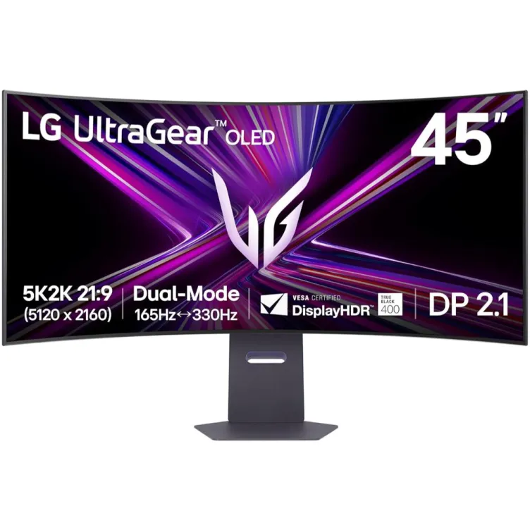 Monitor LG 45GX950A-B 44.5"/OLED/5120x2160/330Hz/0.03ms/HDMI,DP,USB/Adaptive sync/VESA/zvucnici/crna