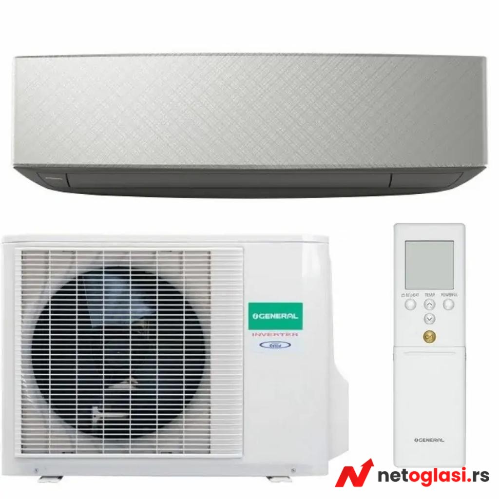 Klima inverter fujitsu general ashg07keta-b/ aohg07keta silver