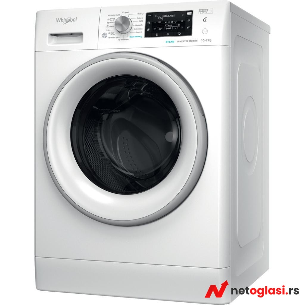 Whirlpool masina za pranje i susenje ffwdd 1076258