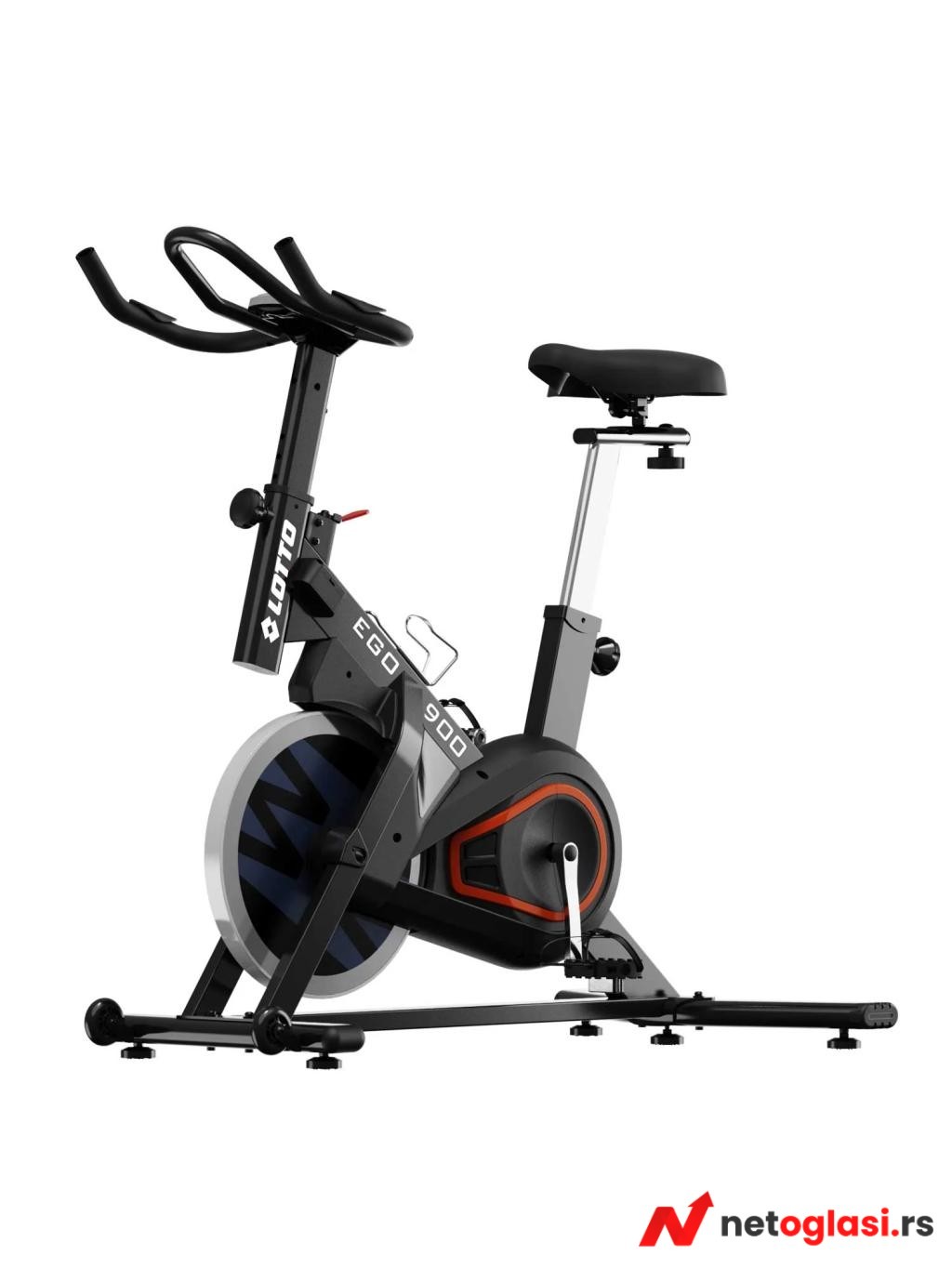 LOTTO FITNESS Sobni bicikl EGO 900 Spin bicikl 10 kg
