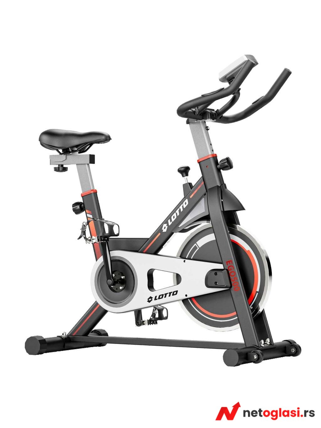LOTTO FITNESS Sobni bicikl Ego500 Spin bicikl Pro racing bike