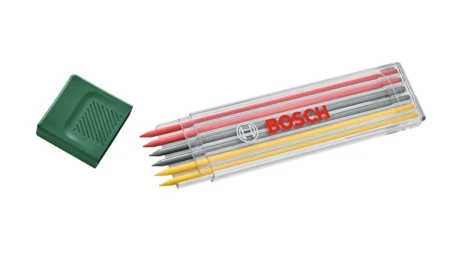 Bosch DIY Višebojne mine, crvena, žuta i siva, za olovku 6 komada ( 1600A032UV )