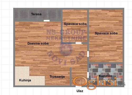 Dvoiposoban stan u izgradnji