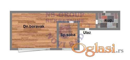 Odličan jednoiposoban na dobroj lokaciji