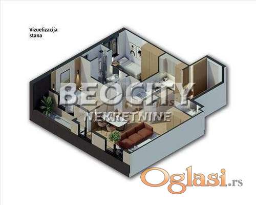 Voždovac, Lekino brdo, Matavuljeva, 2.5, 62m2