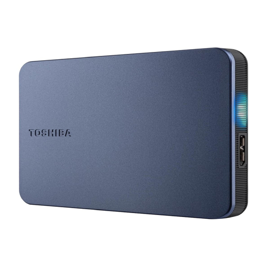 Eksterni Hard disk HDD Toshiba HDTX220EK3AAH, 2,5", USB 3.2 Gen 1, 2TB, Gejming, Boja Tamno siva