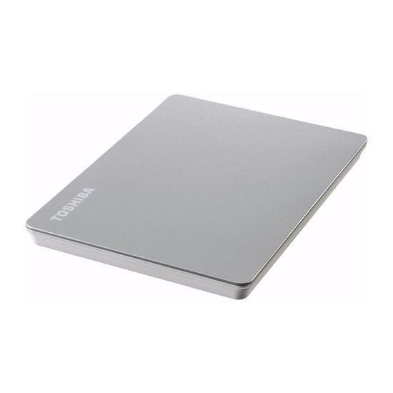 Eksterni Hard Disk HDD ToshibaHDTX220ESCAAH, 2TB, 2,5",USB 3.2 Gen 1 (kompatibilno sa USB-A i USB-C), Srebrni