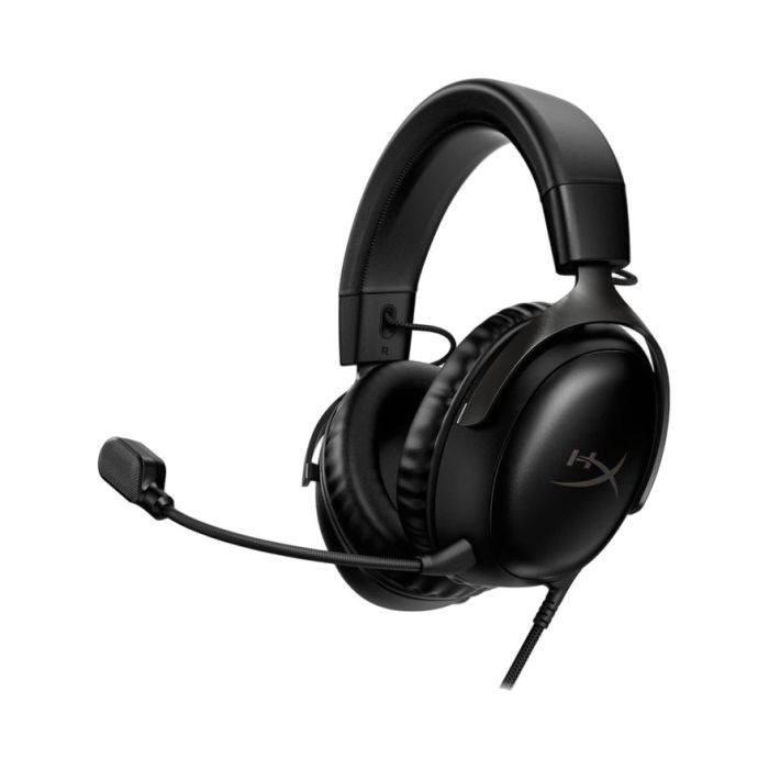 Slušalice HyperX Cloud III (727A8AA) Gaming / Žične / USB-C / 3.5mm / DTS Spatial Audio / Mikrofon / Black