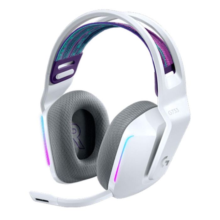 Slušalice Logitech G733 Lightspeed Wireless White