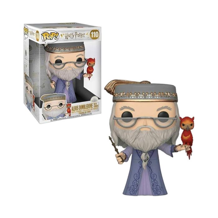 Figura Funko POP! Harry Potter - Dumbledore with Fawkes 10"