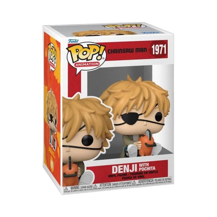 Figura Funko POP! Animation: Chainsaw Man - Denji & Pochita