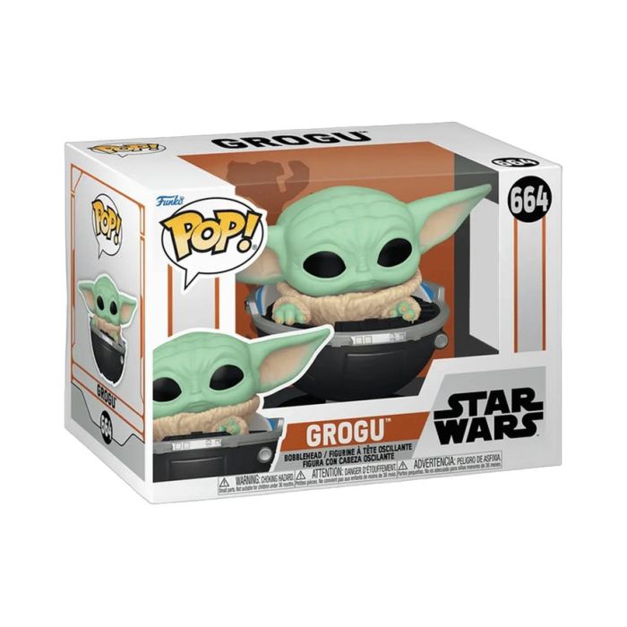 Figura Funko POP! Star Wars Mandalorian S9 - Grogu w/Prama