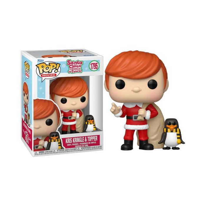 Figura Funko POP! & Buddy: Santa Clause Is Coming To Town - Kris w/Topper
