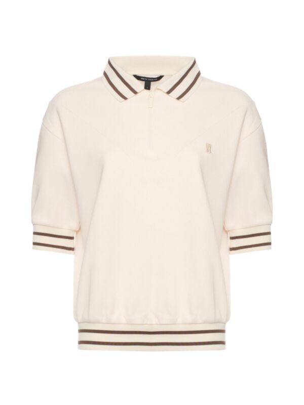 Armani Exchange - Krem ženska polo majica
