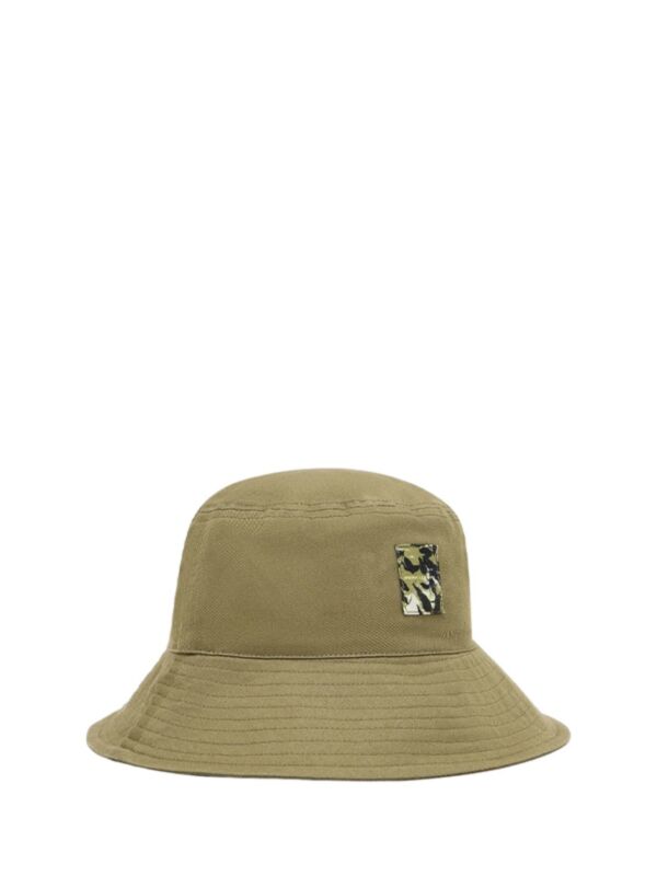 Armani Exchange - Maslinasta bucket kapa