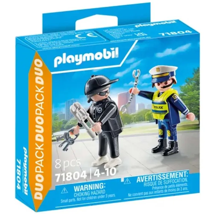 Playmobil Duo pack Policajac i provalnik