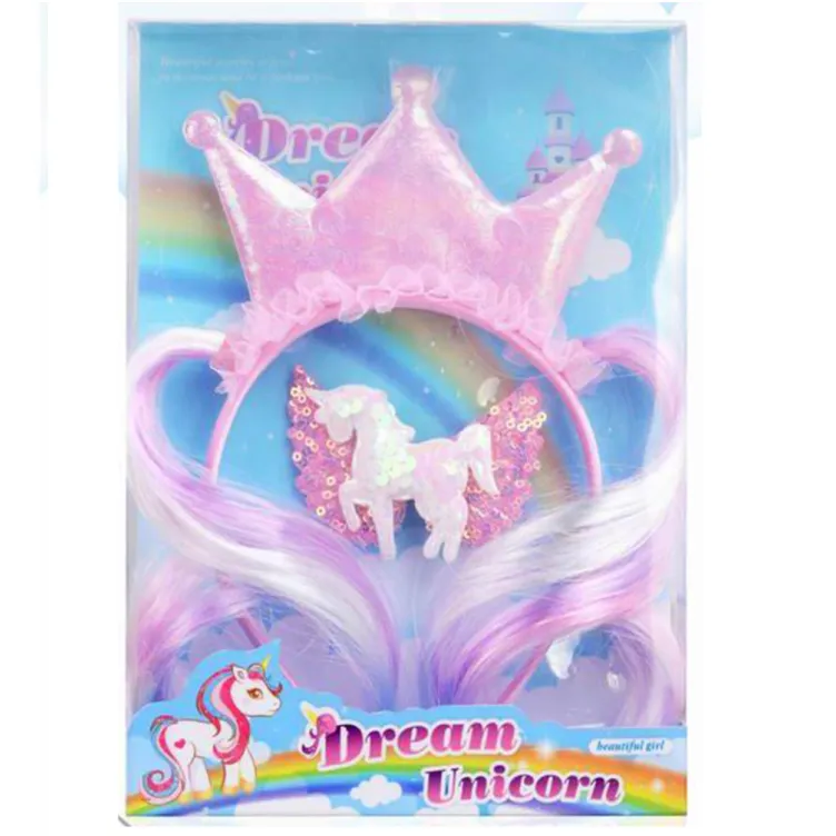 Rajf za kosu Unicorn kruna