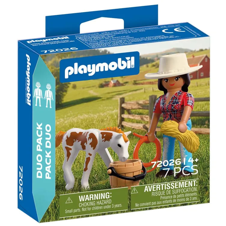 Playmobil Duo pack Poni i farmer
