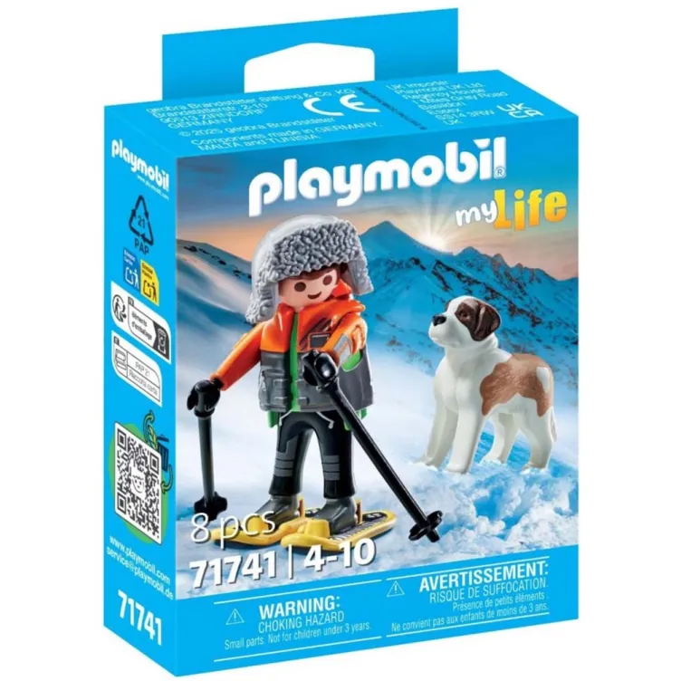 Playmobil My life Zabava na snegu sa bernardincem