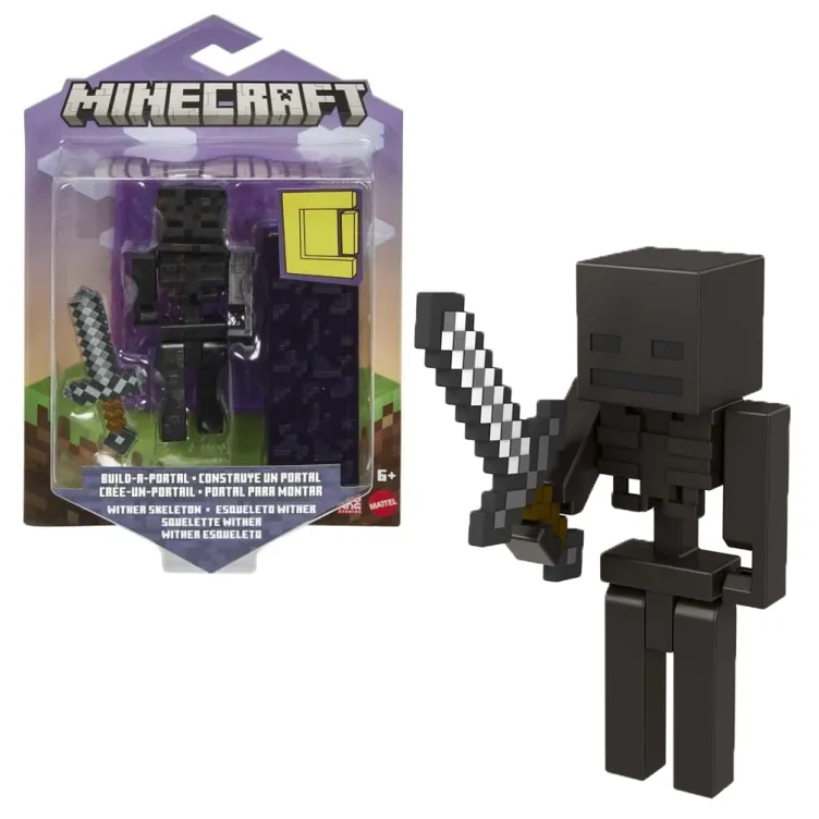 MINECRAFT Wither Skeleton figura sa mačem