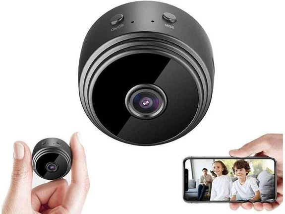 Mini WiFi kamera A9 1080p crna