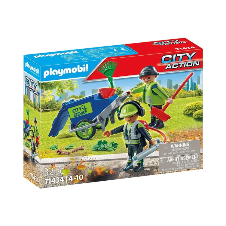 Playmobil City action Tim čistača ulice