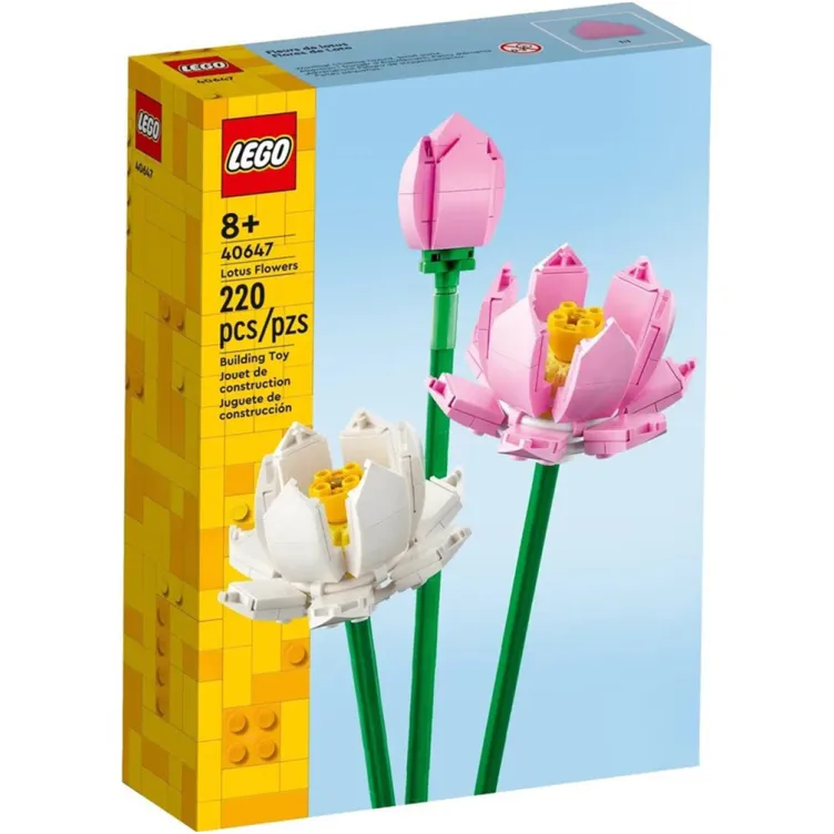 LEGO BOTANICALS Cvetovi lotosa