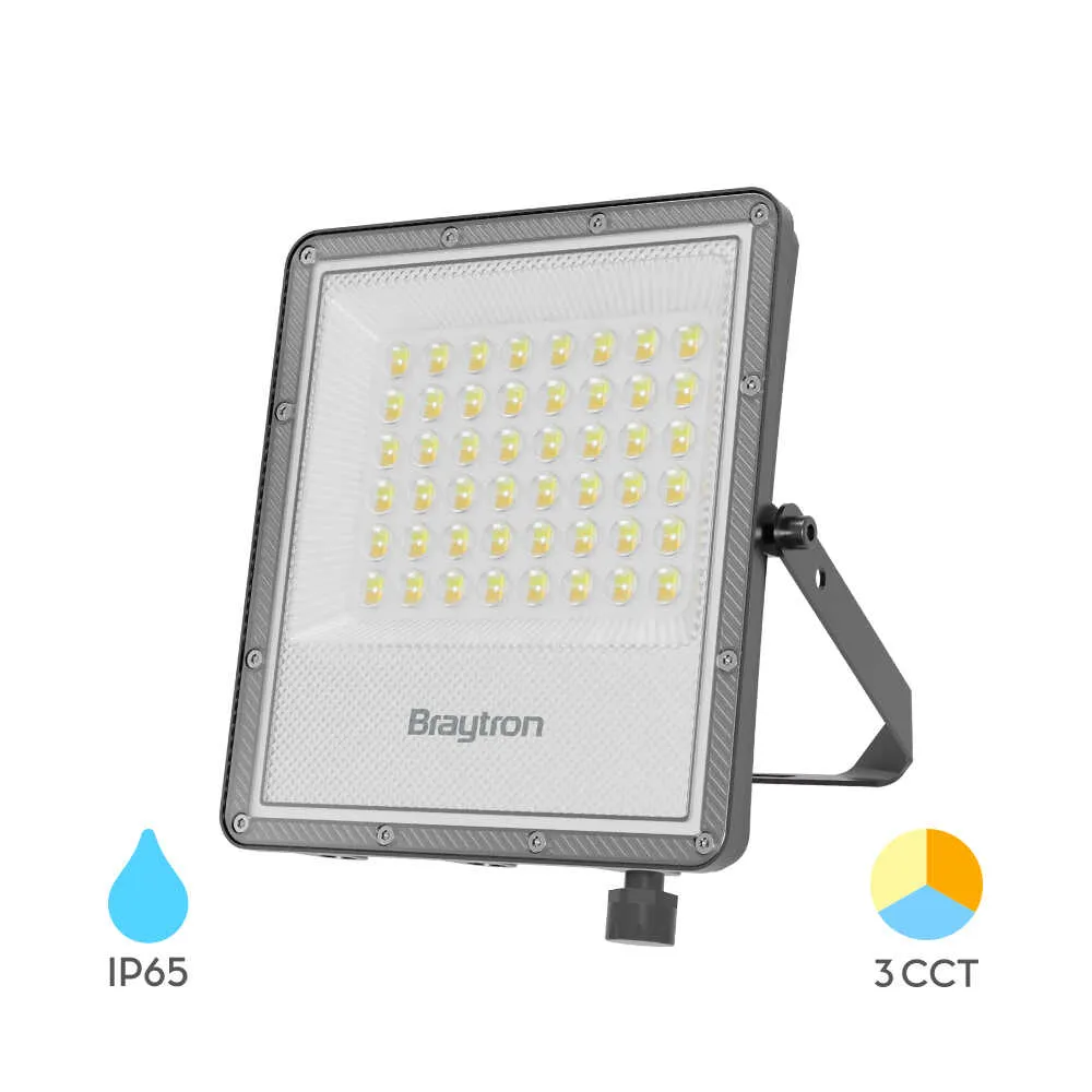 LED REFLEKTOR 50W SIVI CCT IP65