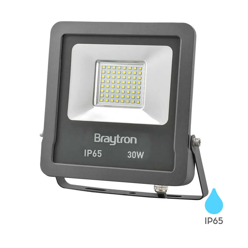 LED REFLEKTOR 30W SIVI 3000K IP65