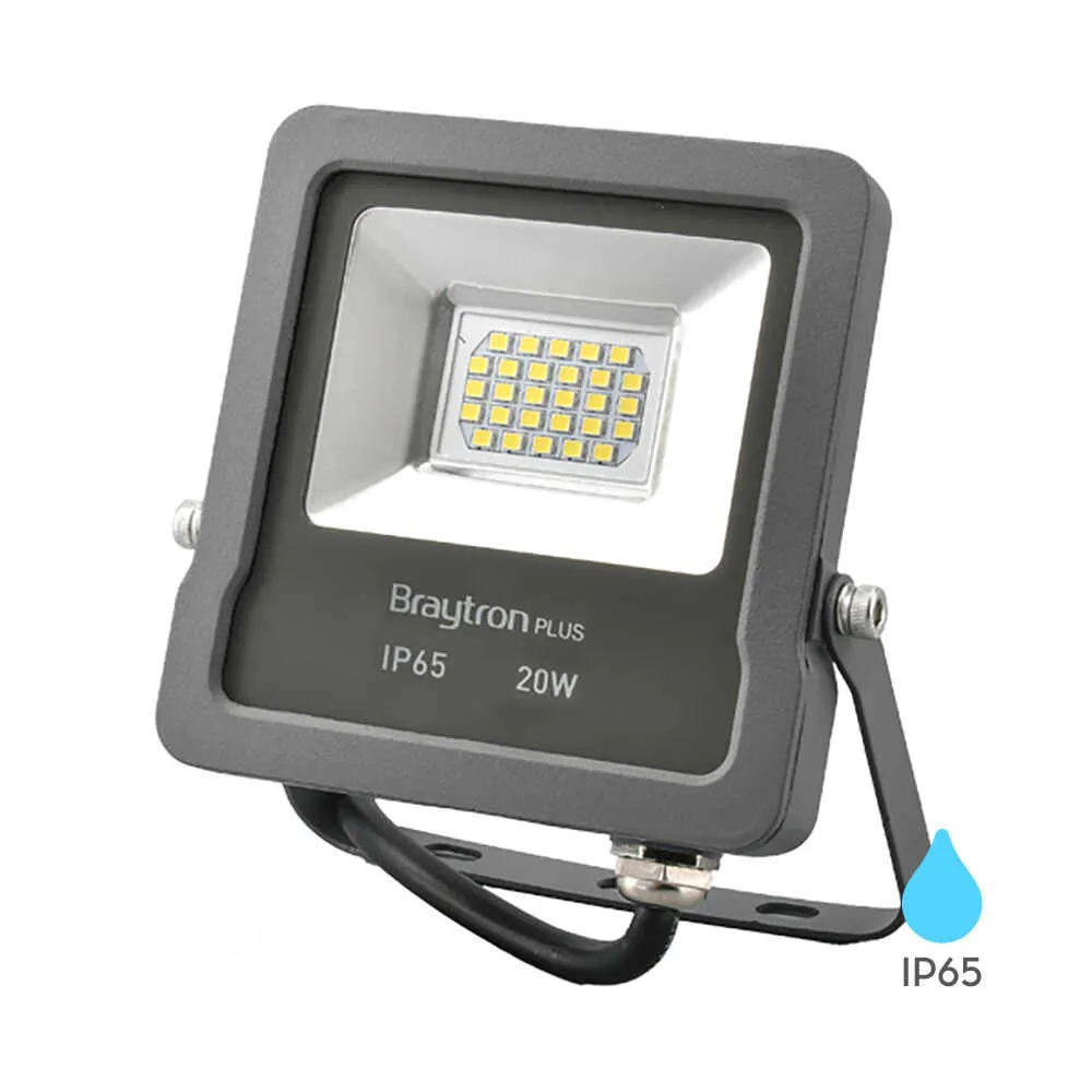 LED REFLEKTOR 20W SIVI ZELENI IP65