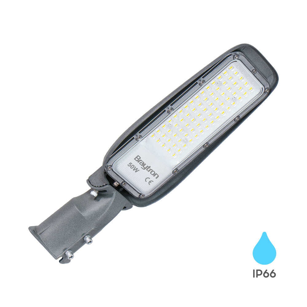 LED ULICNA SVETILJKA 50W SIVI 6500K IP66