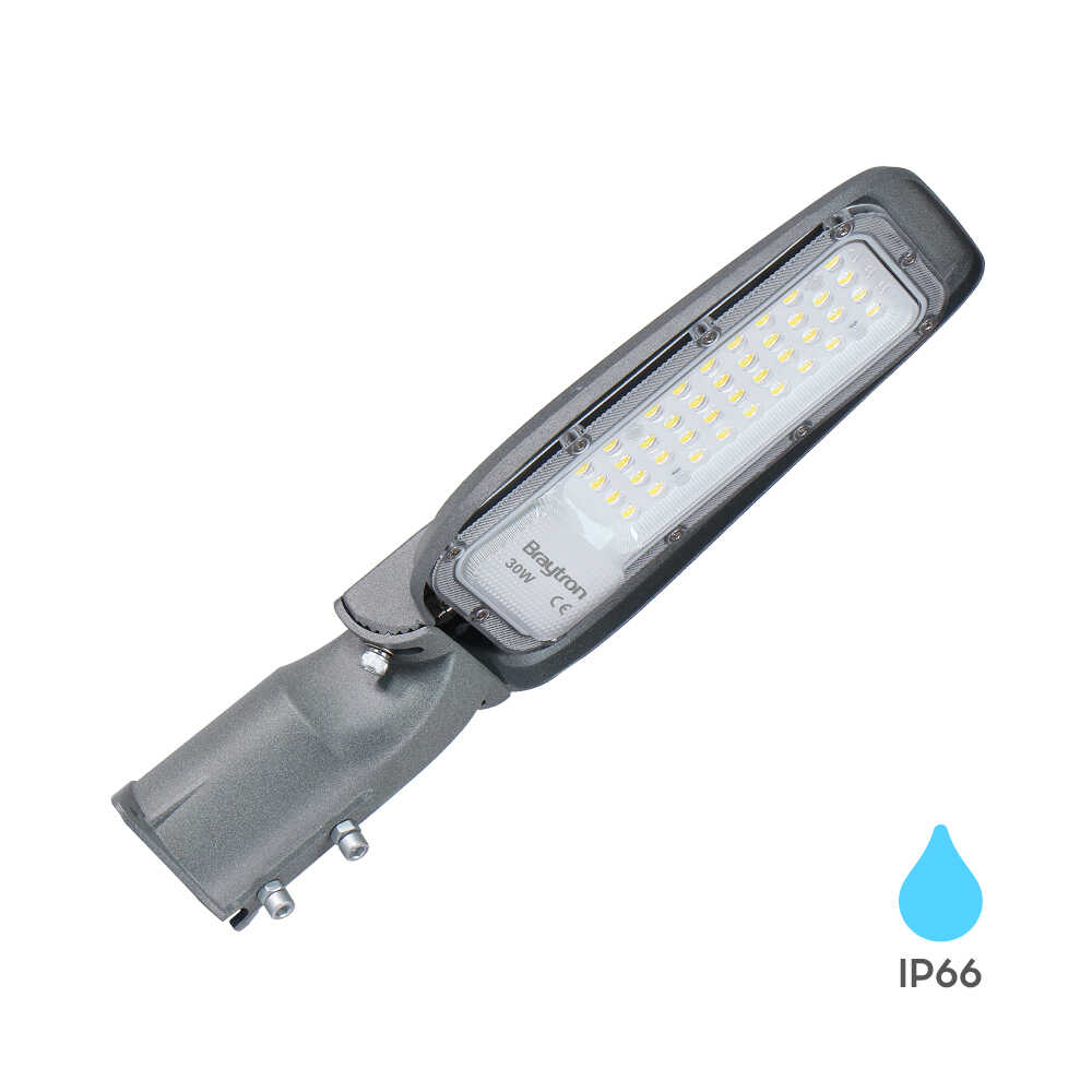 LED ULICNA SVETILJKA 30W SIVI 6500K IP66