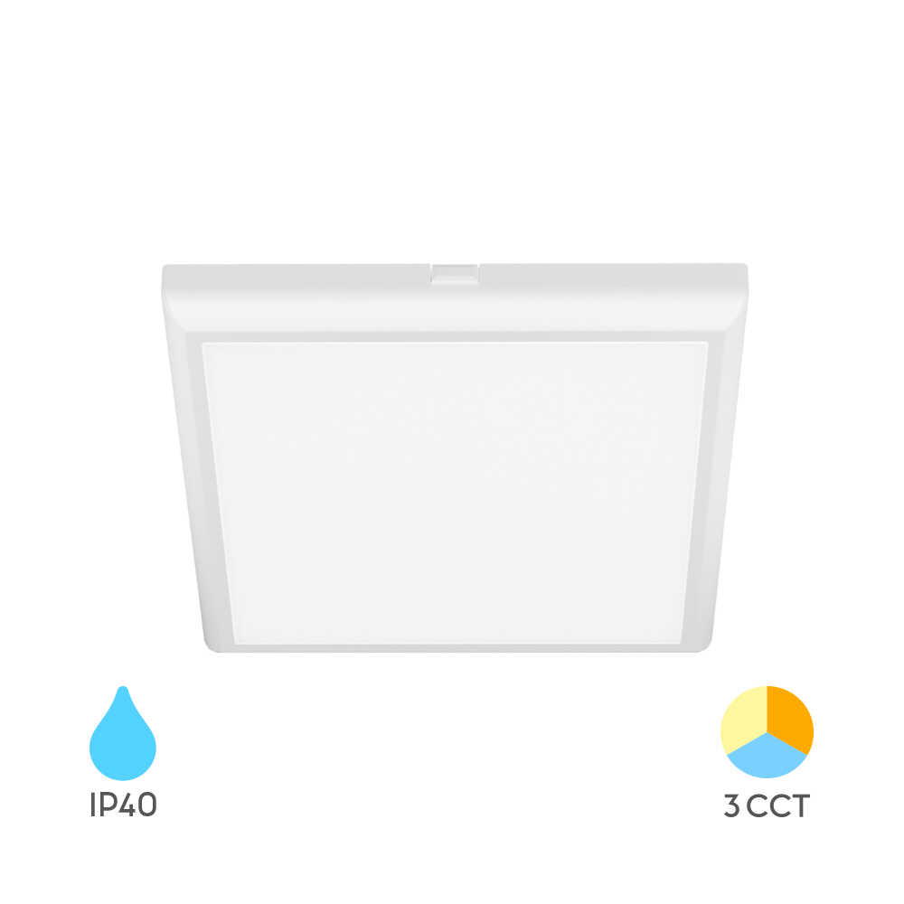 LED PANEL NADGRADNI KVADRATNI 20W BELI CCT