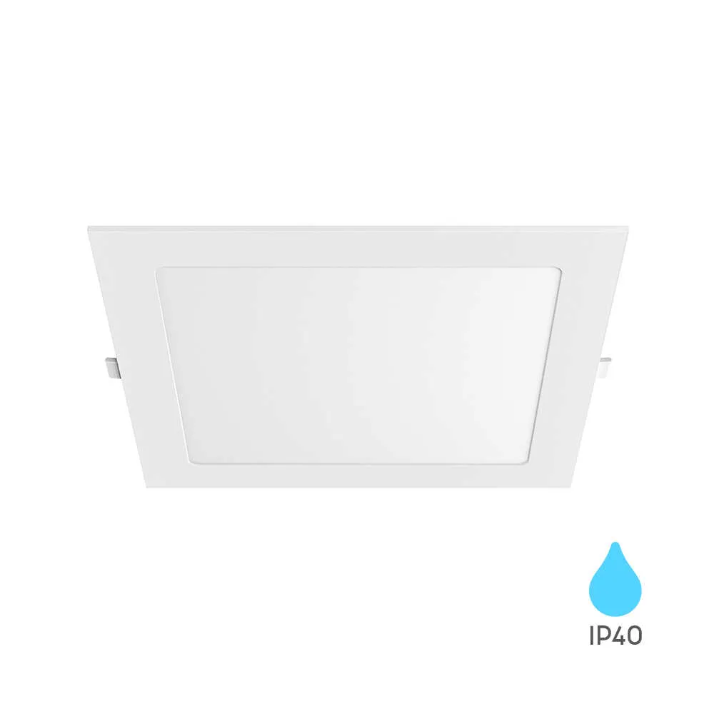 LED PANEL UGRADNI KVADRATNI 8" 18W BELI 3000K
