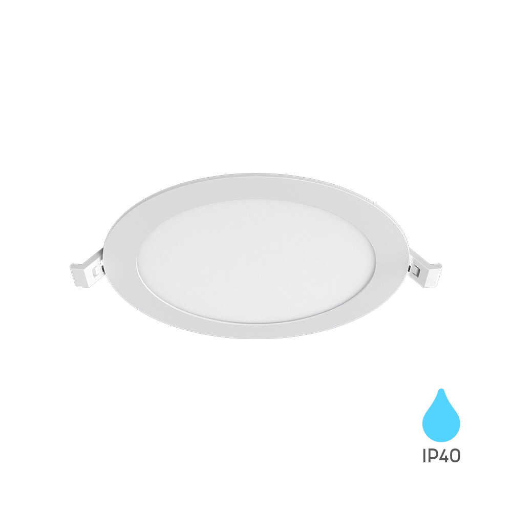 LED PANEL UGRADNI OKRUGLI 7" 15W BELI 3000K