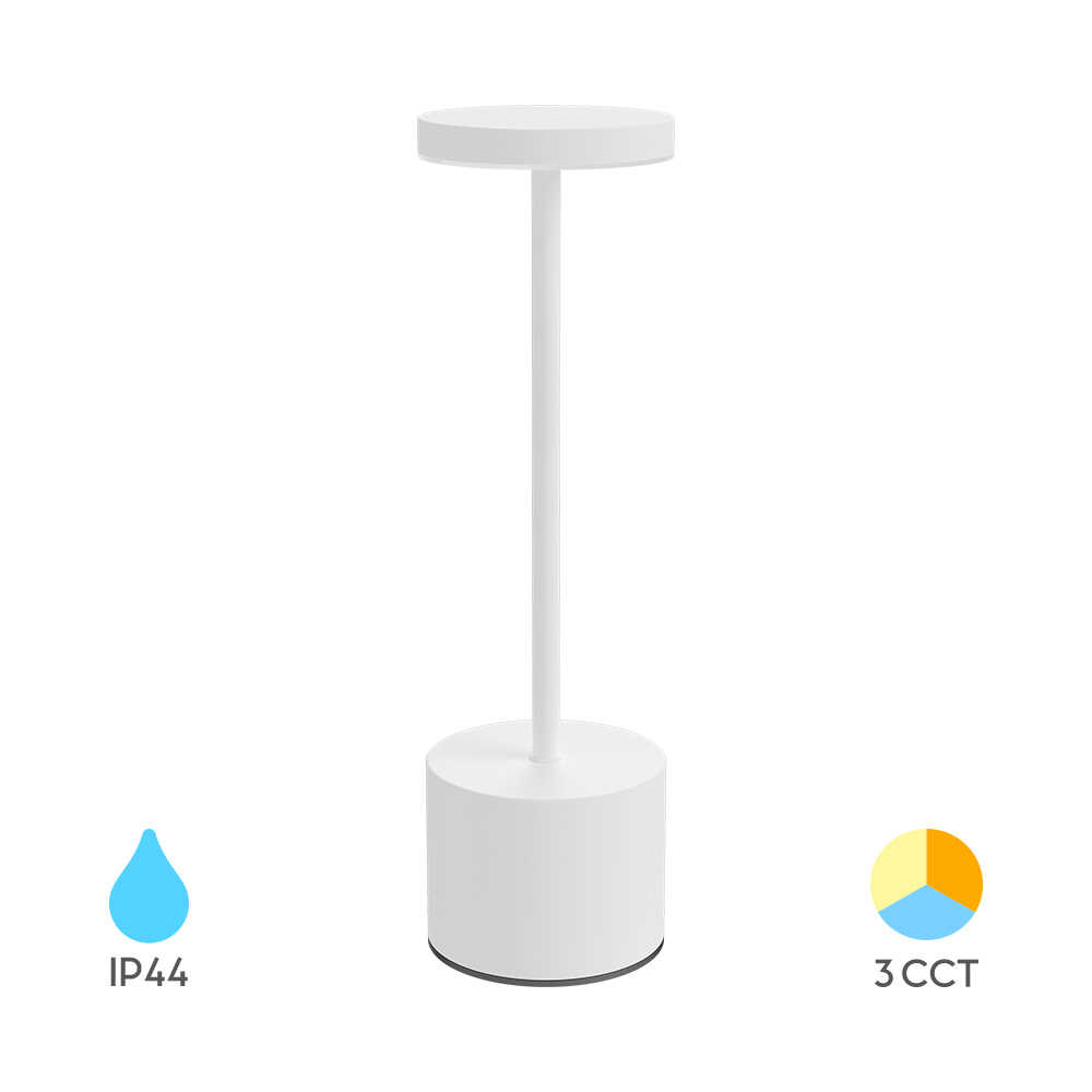 LED PUNJIVA STONA LAMPA 2W BELA CCT