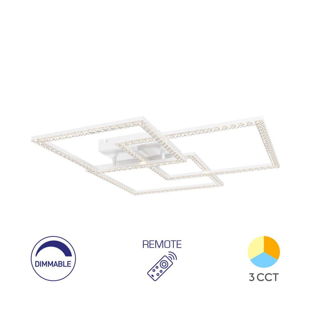 LED PLAFONJERA 80W BELI CCT