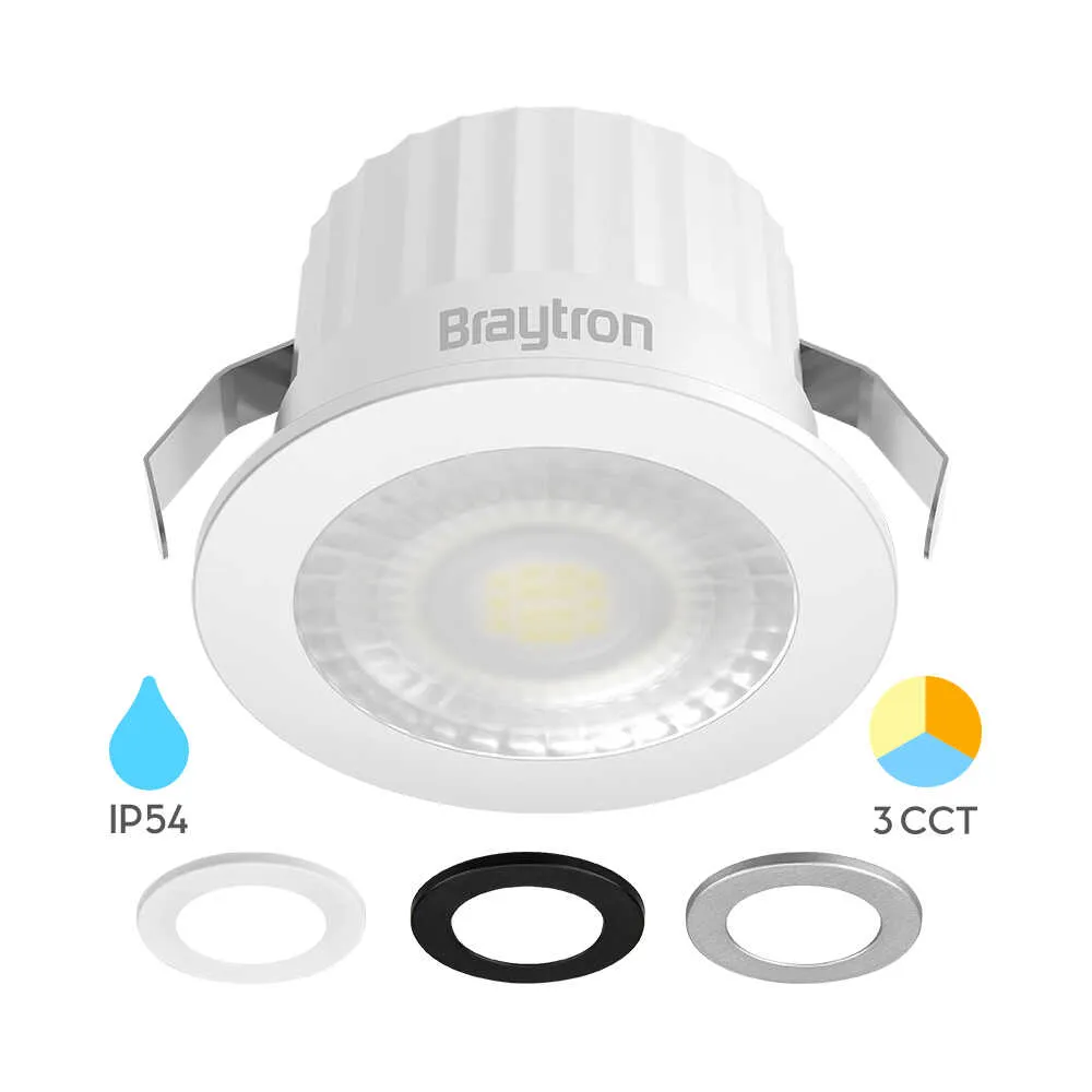 LED MINI SPOT 3W TRICOLOR CCT 38° IP54