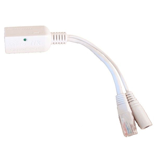 PoE Injector MikroTik RBGPOE Gigabit PoE+ 10/100/1000M Passive Mode B (bez napajanja), prihvata AC/DC adaptere 18~57V do 2A
