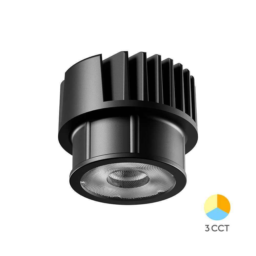 LED MODUL 15W 38° CRNI CCT