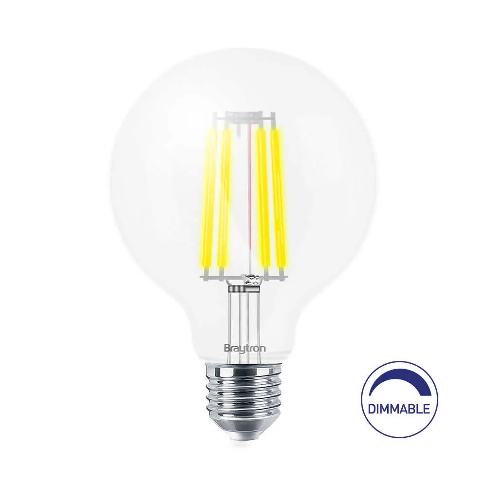 DIMABILNA LED FILAMENT KUGLA G95 8W E27 PROVIDNA 3000K