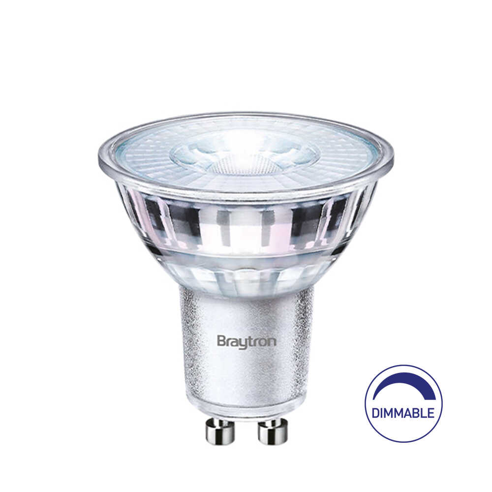 DIMABILNA LED SIJALICA GU10 STAKLENA 5.5W 3000K 38°