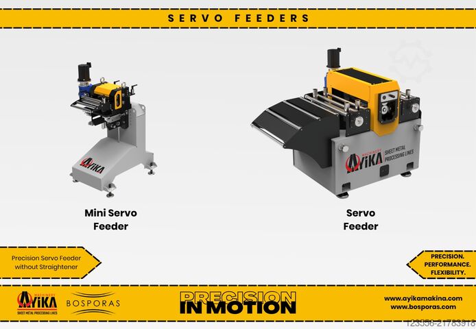 Precizni servo uvlakači | Uvlakači za prese
BOSPORAS MACHINERY | AYIKA SS-1600